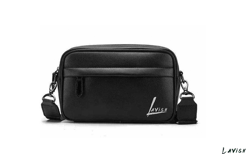 Lavish - Crossbody Taske Small Logo (Black) - Lavish